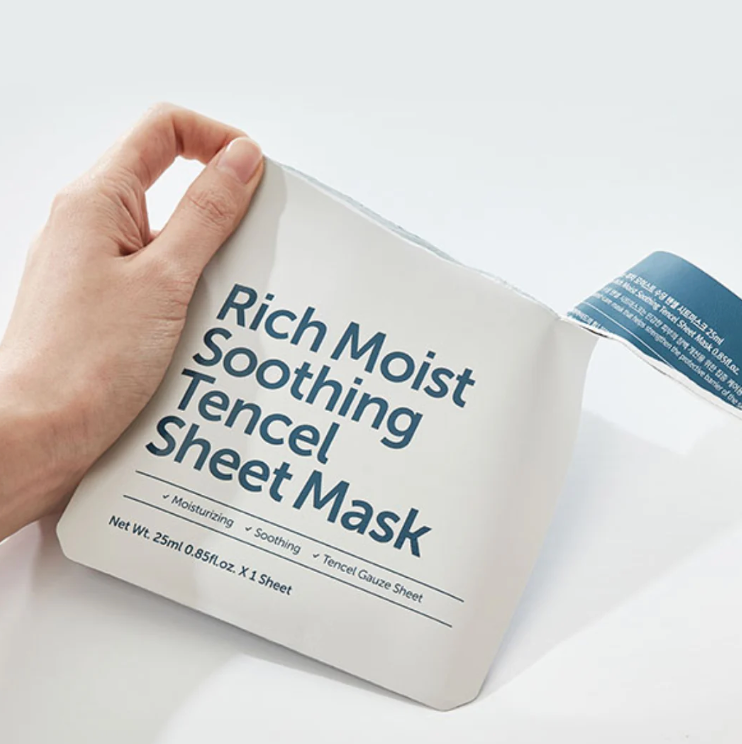 Rich Moist Soothing Tencel Sheet Mask - Minaji