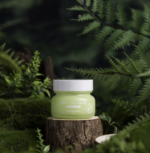 Fresh Cica Cream Tea Tree & Cica - Minaji