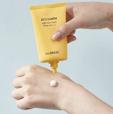 Eco Earth Light Sun Cream SPF50 - Minaji