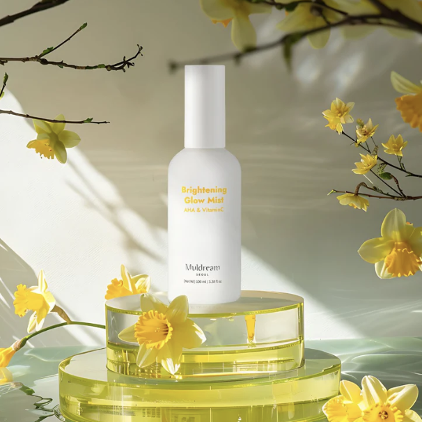 Brightening Glow Mist – AHA & Vitamin C - Minaji