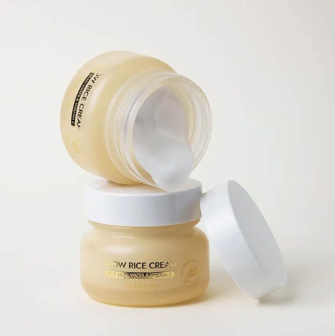 All Green Mild Glow Rice Cream - Minaji